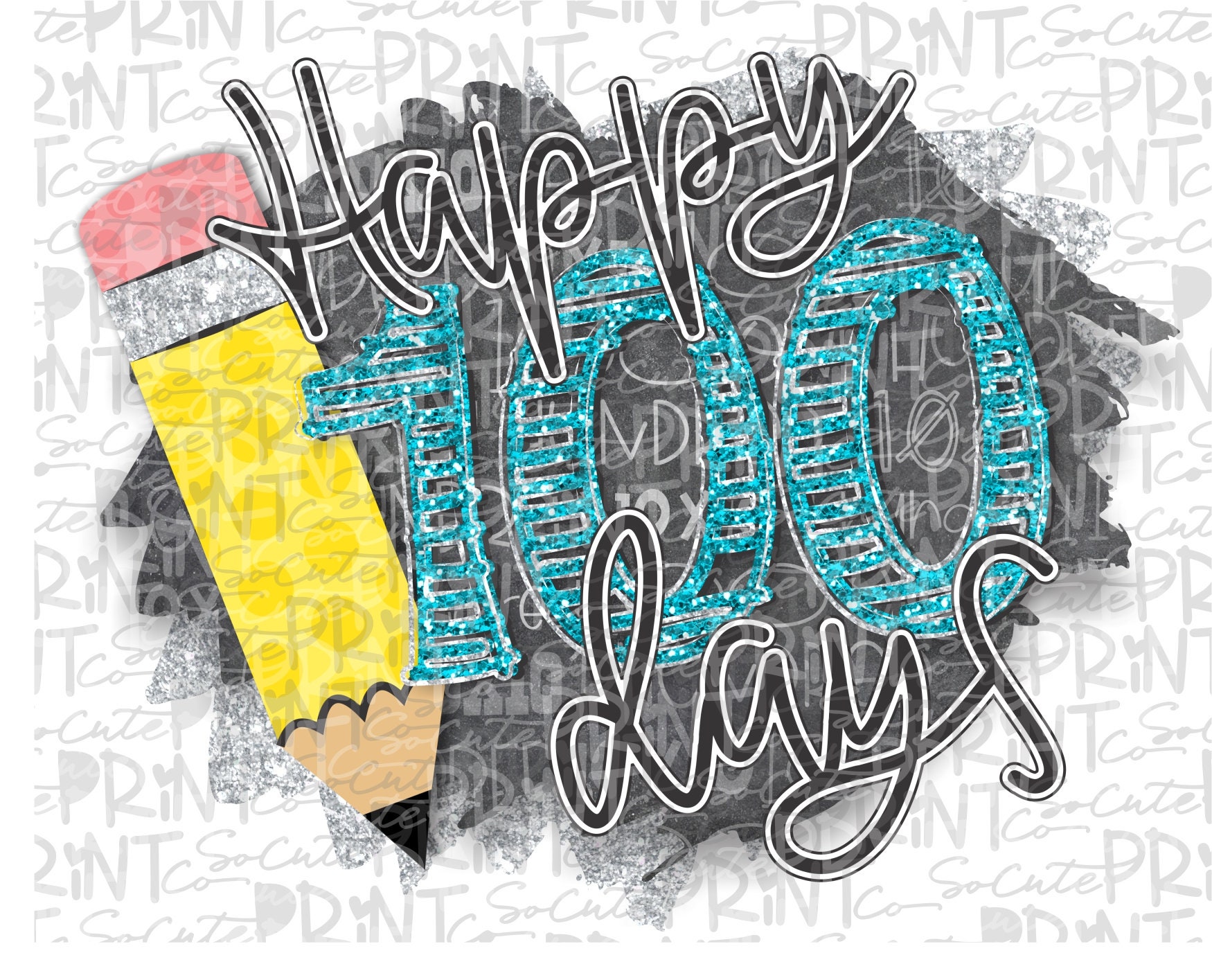 100th Days Of School Clipart