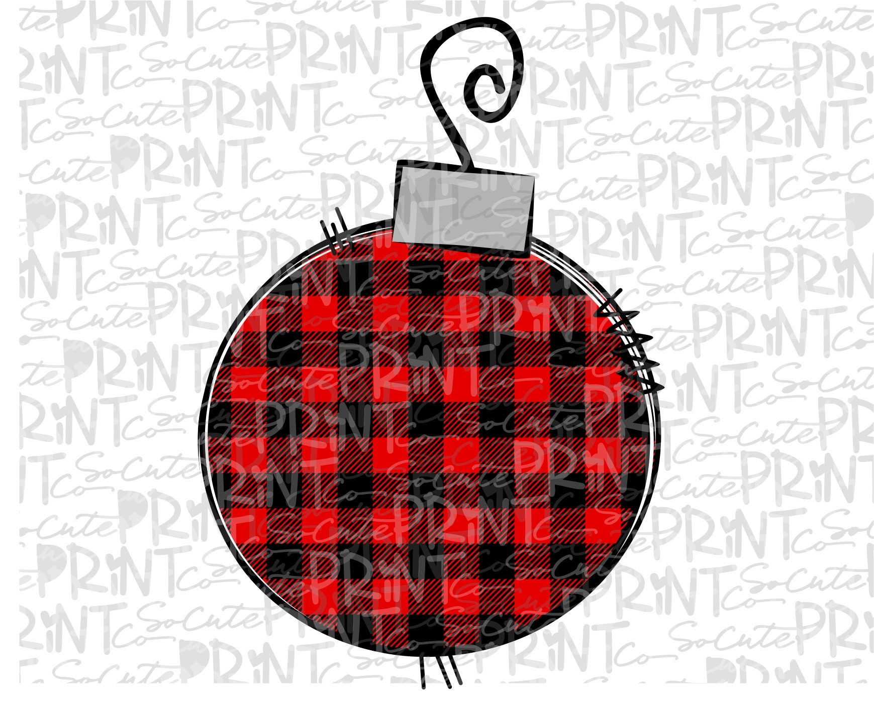 Christmas Christmas Ball Clipart Christmas Png File for | Etsy