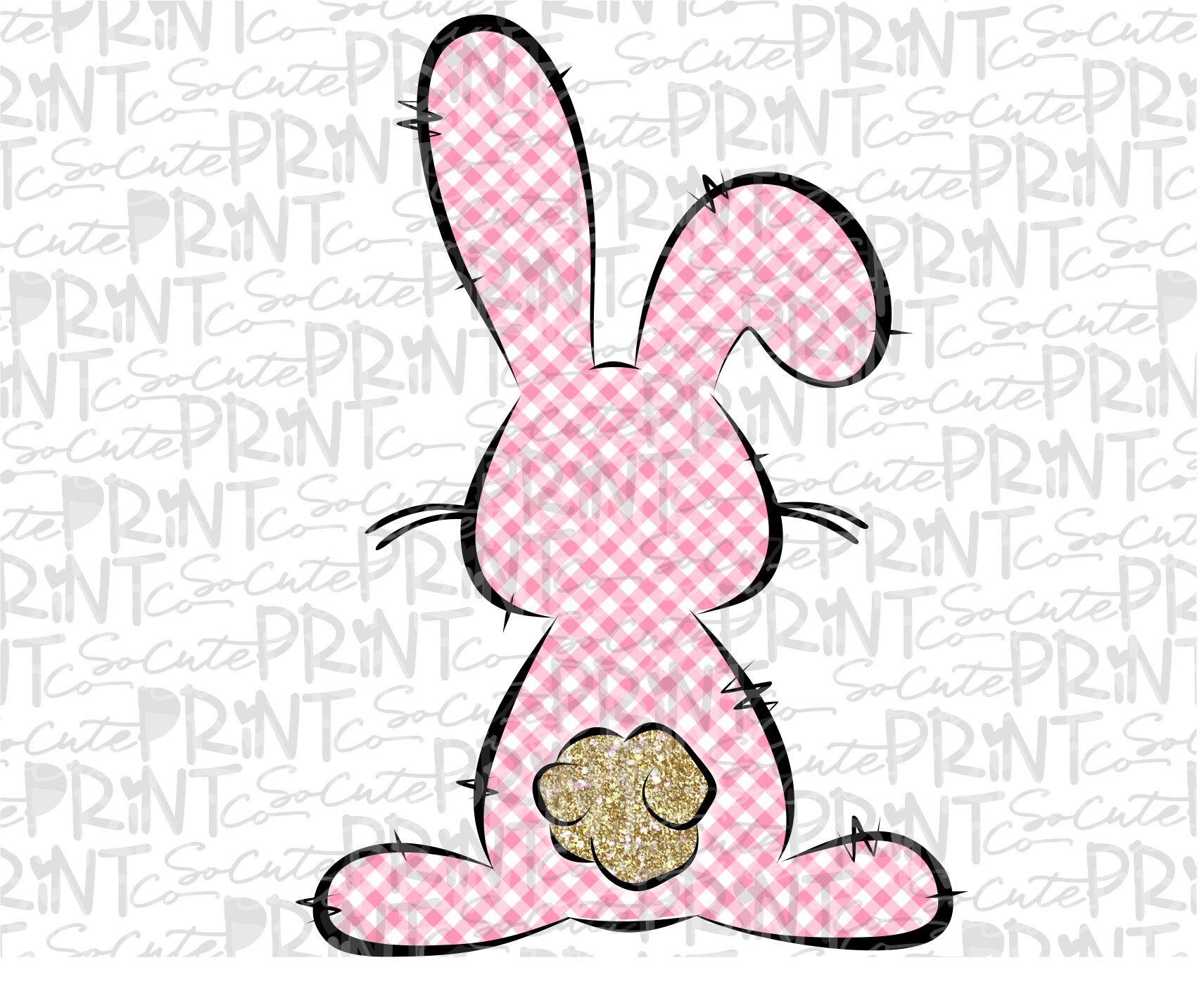 Kids' Crafts Digital Download Easter Art Happy Easter Bunny Polka Dot ...