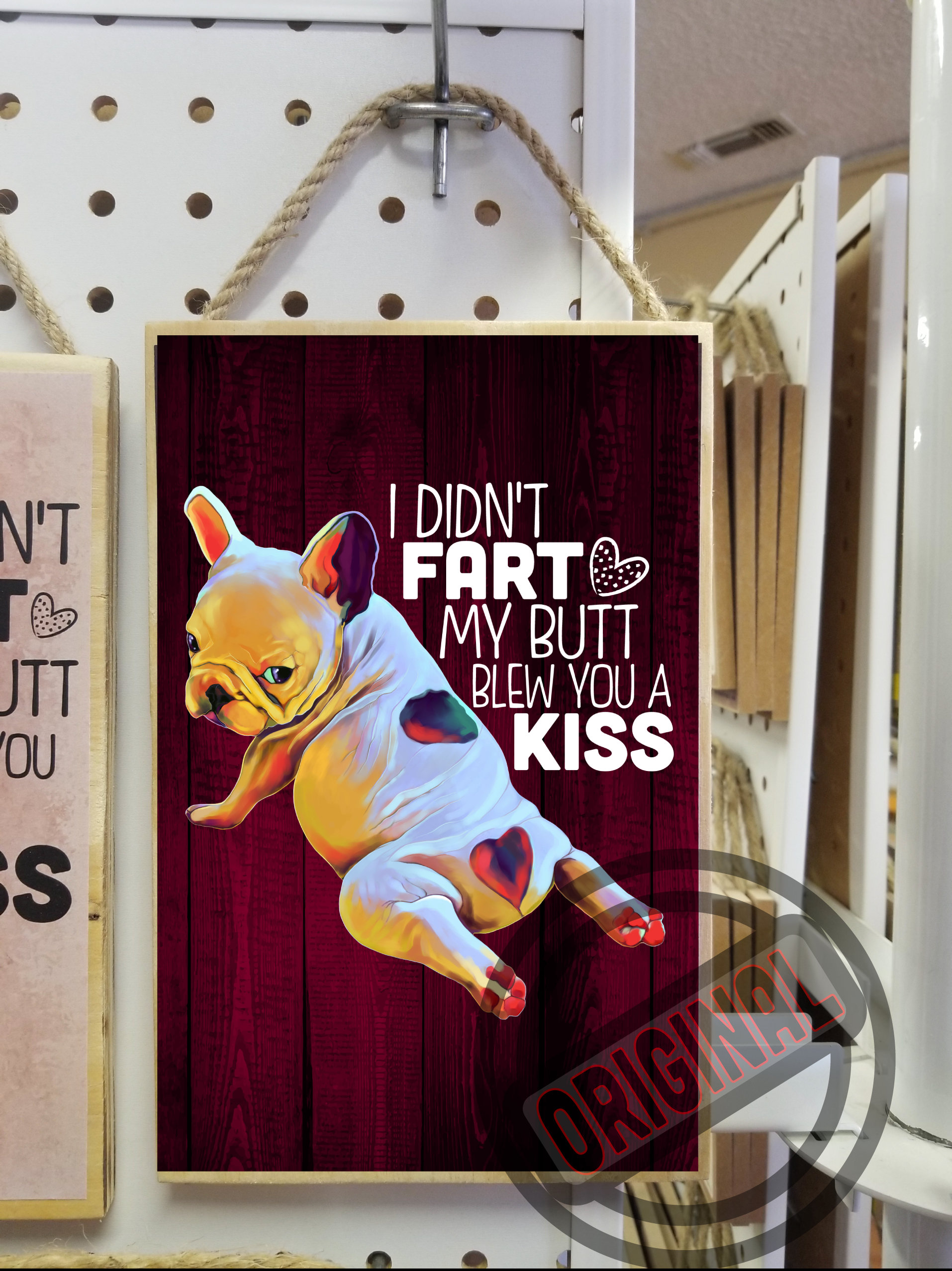 French Bulldog Gifts, Dog Sign, French Bulldog Sign, Gift for Frenchie ...