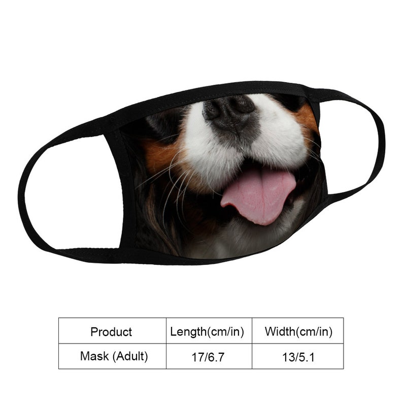 King Charles Spaniel Face Mask Dog Face Mask Cavalier King - Etsy