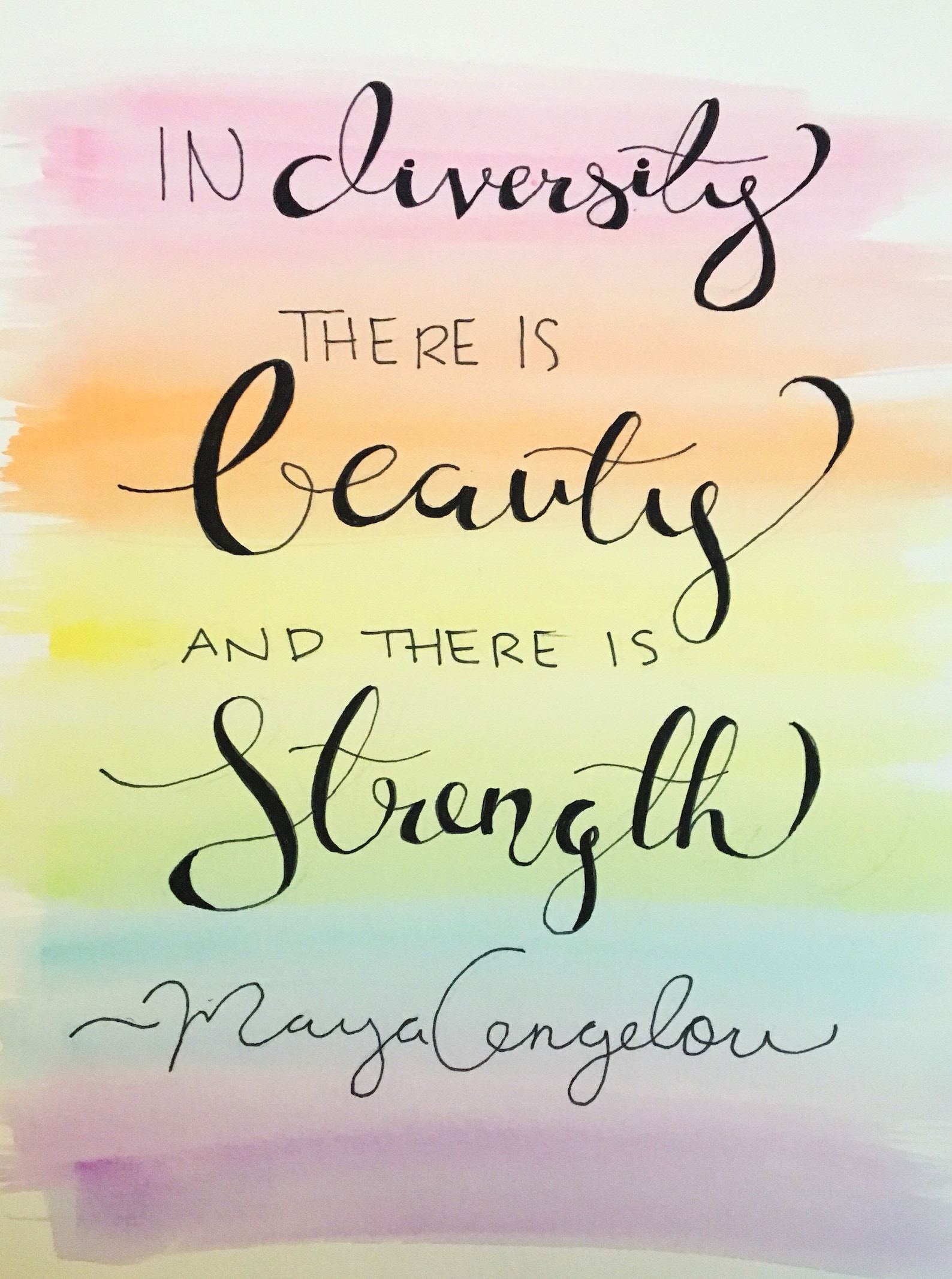 In Diversity There is Strength - Etsy