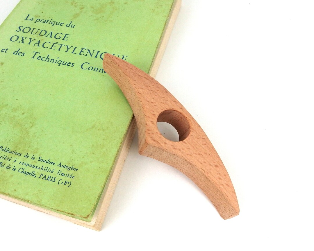 Wooden Page Spreader, Practical Thumb Book Holder - Etsy