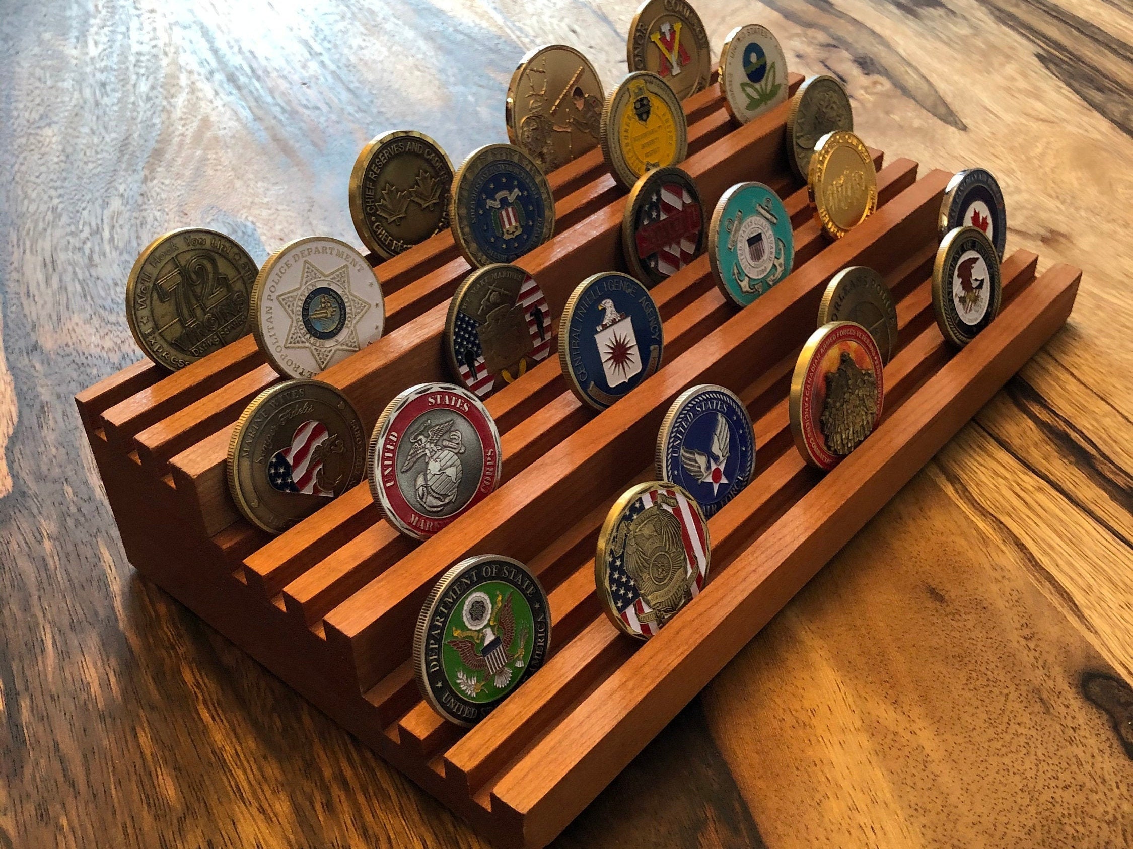 11 Challenge Coin Holder - Etsy Canada 11 Challenge Coin Holder - Etsy Canada