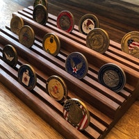 Challenge Coin Display - Etsy