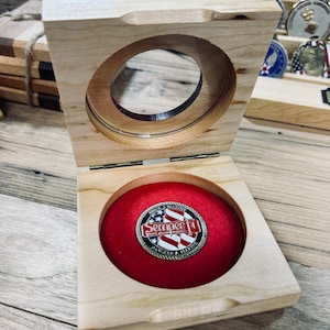 Challenge Coin Display Box - Etsy