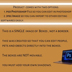 In the Box 12 Box JPEG Cardboard Box Image Collage Digital Template ...