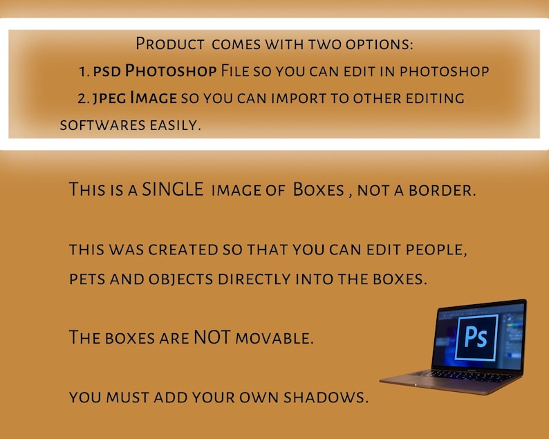 In the Box 12 Box JPEG Cardboard Box Image Collage Digital Template ...