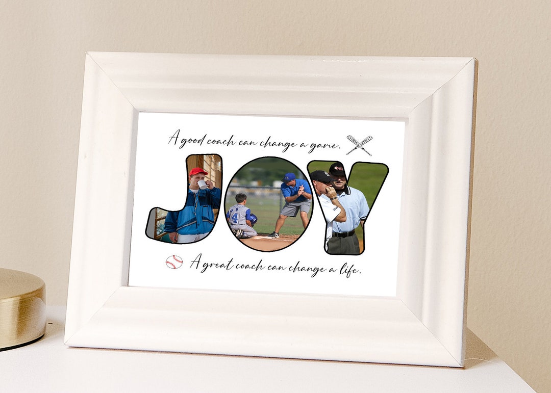 Baseball Coach Personalized Digital Download Photo Template Overlay ...