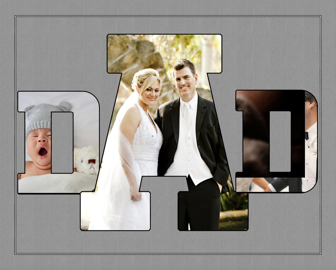 Father's Day dad Photoshop Template for - Etsy