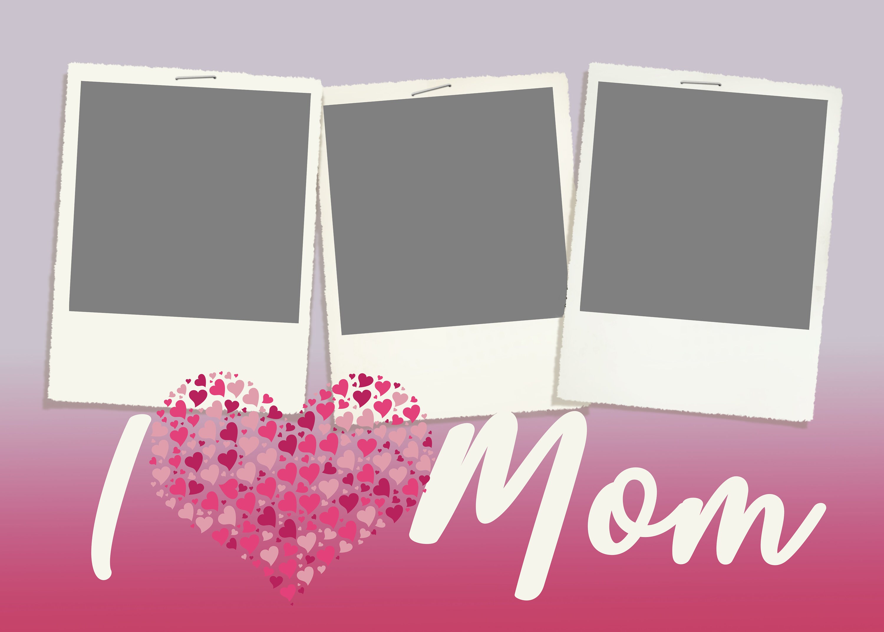 Mom Polaroid Mother's Day Template | Etsy