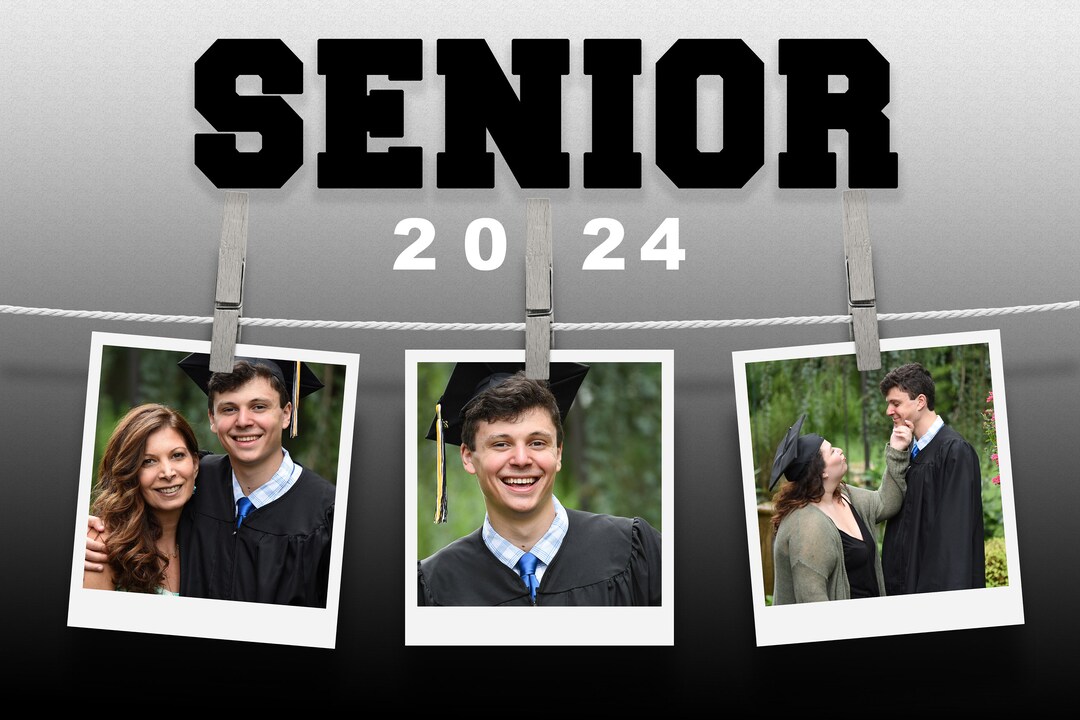 In the Box Graduate 2024 Senior/grad/ Graduation Clothespin Photoshop ...