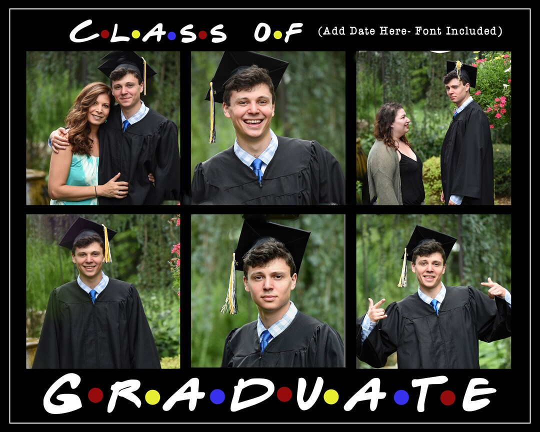 2024 Grad/ Senior/graduation in the Box Photo Collage Photoshop ...