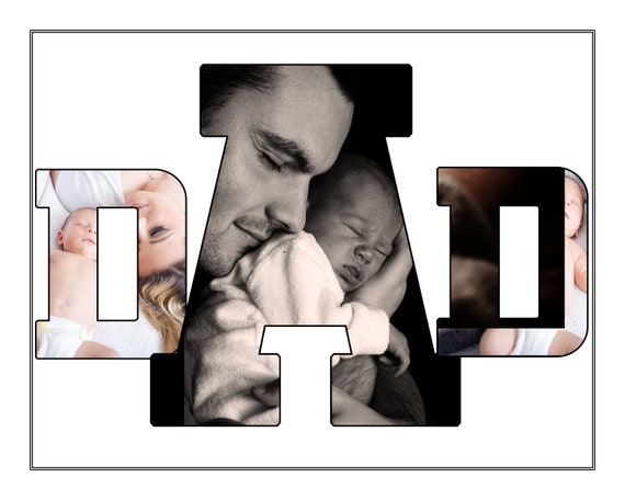 Father's Day dad Photoshop Template for - Etsy