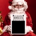 Santa Christmas Editable Photo Card, in the Box, Family, Kids, Newborn ...