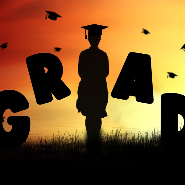 Grad Silhouette - Etsy