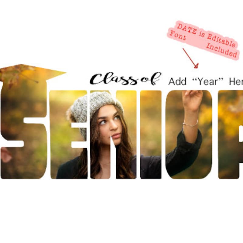 Senior 2025 Bubble Font Svg - Etsy