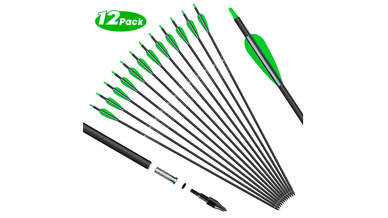 Archery Carbon Hunting Arrows for Compound & Recurve Bows - Etsy