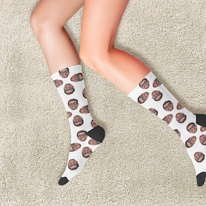 Custom Multi Face Socks, Custom Photo Socks, Custom Christmas Socks ...