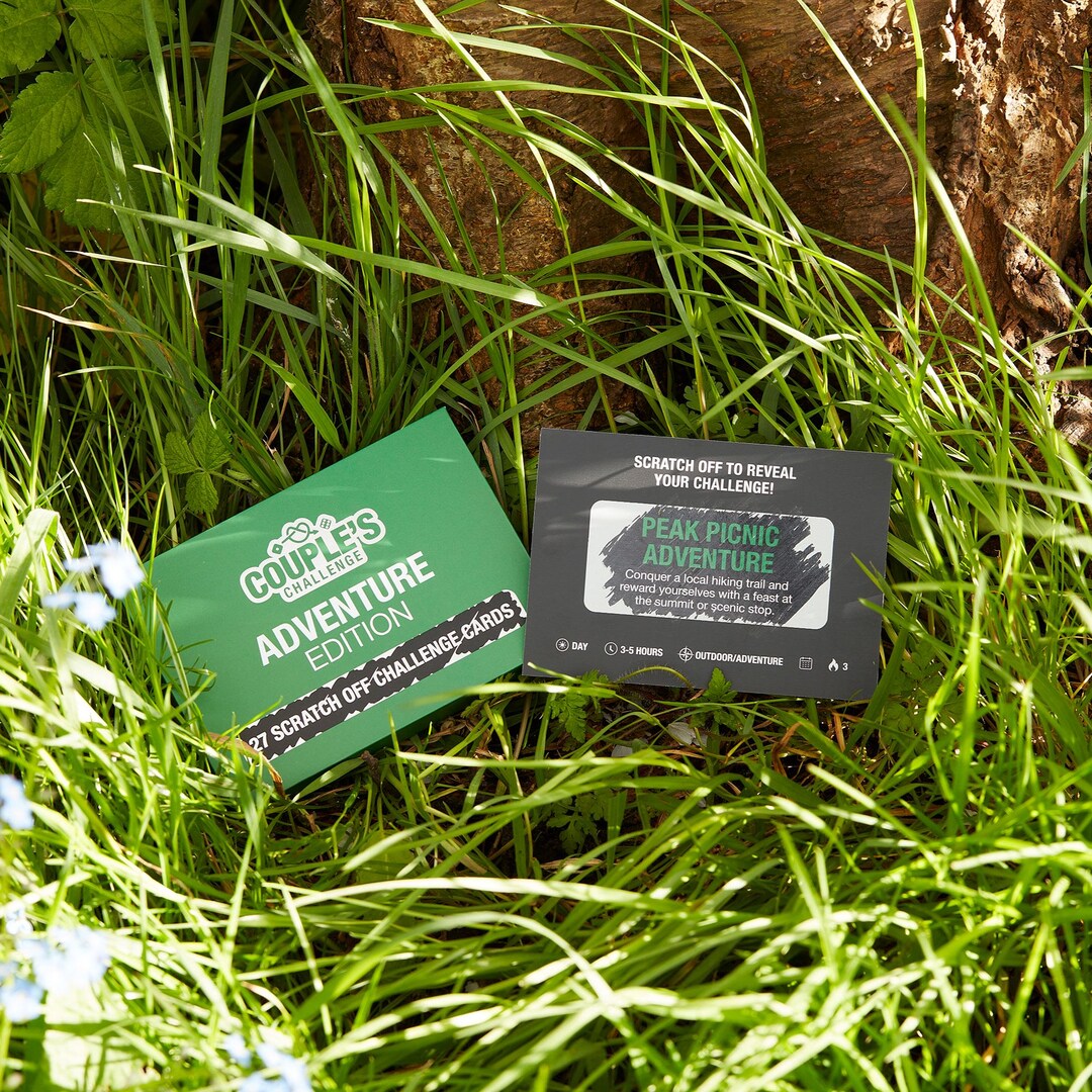 Adventure Date Night Cards | 27 Scratch-off Challenges for Couples ...