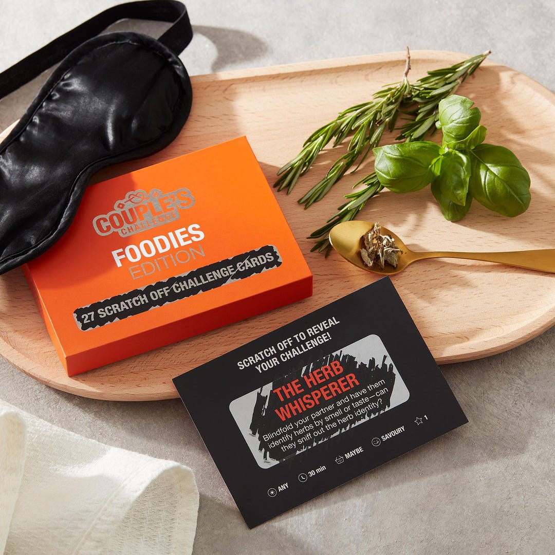 Personalised Scratch off Date Night Cards | Foodie Adventure for ...