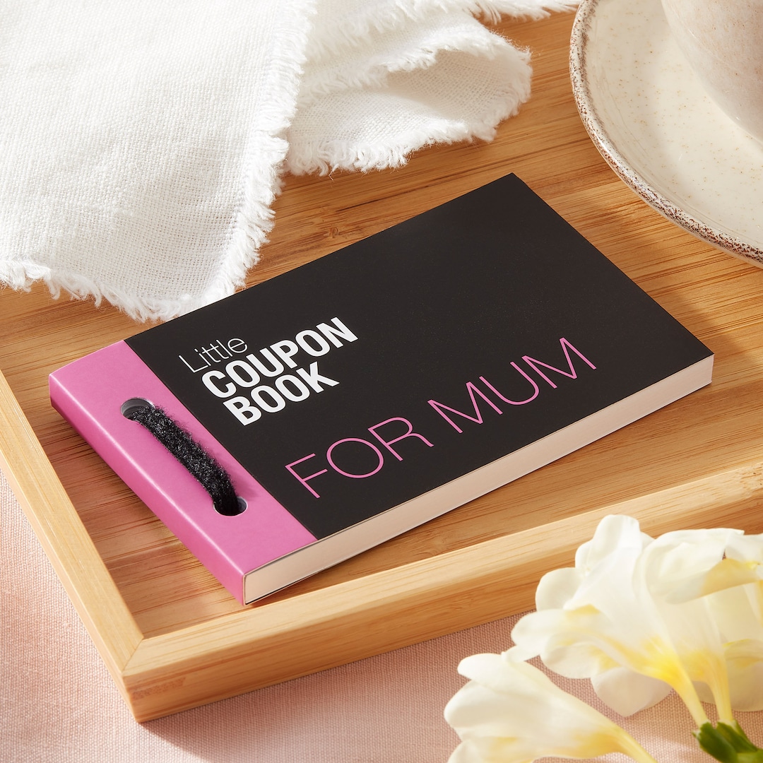 Token Book for Mothers: Personalised Vouchers for Mum or Mom, 27 Themed ...
