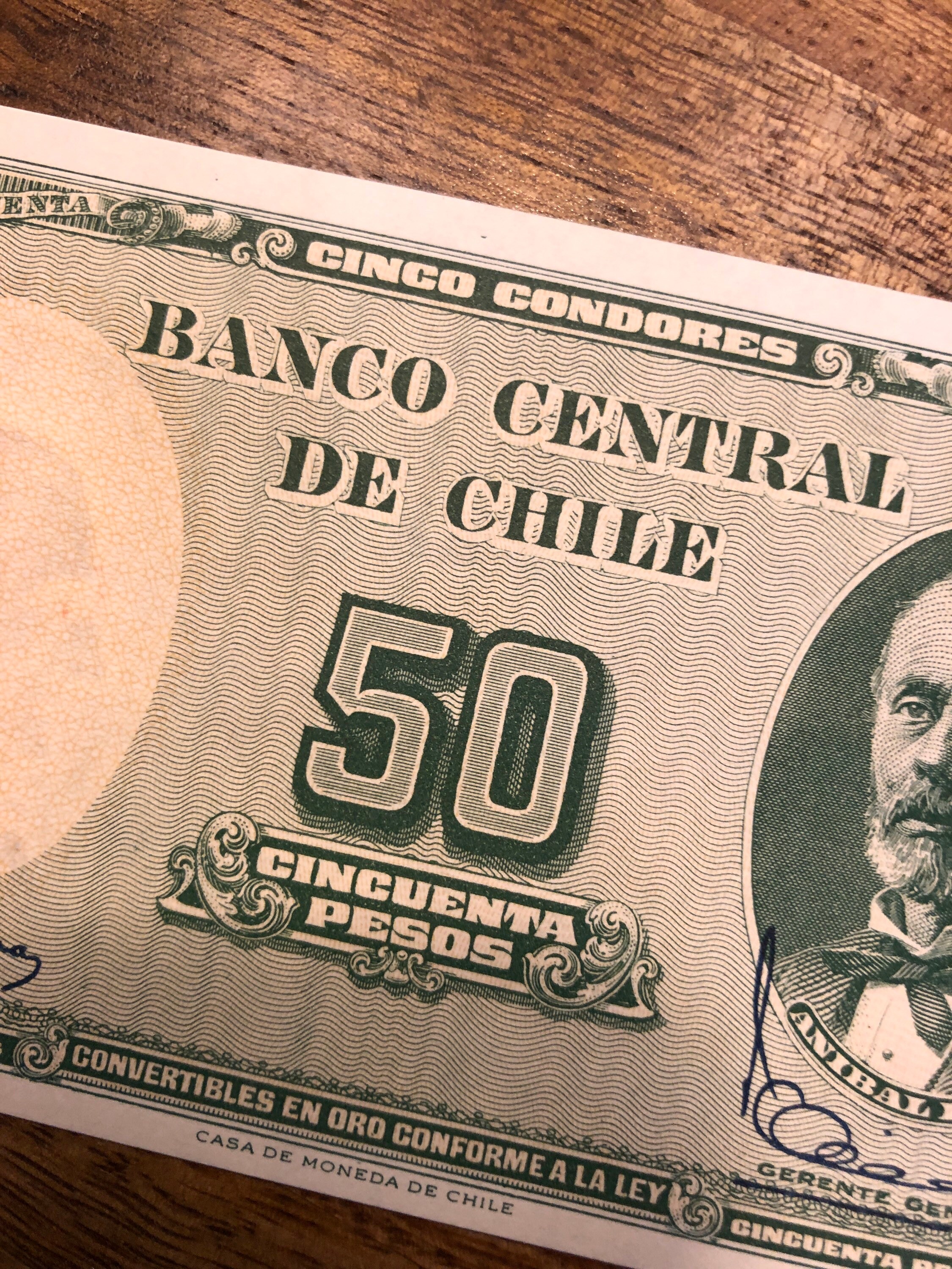 Chile 1960 50 Pesos Paper Bill Collectible Currency Note Etsy chile-1960-50-pesos-paper-bill-collectible-currency-note-etsy