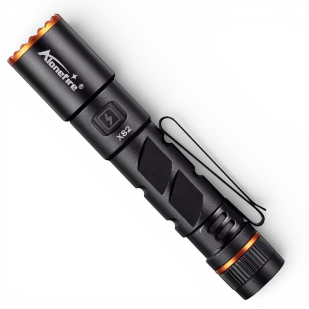 Alonefire Mini EDC LED Flashlight 25 Grams Lightweight USB-C ...