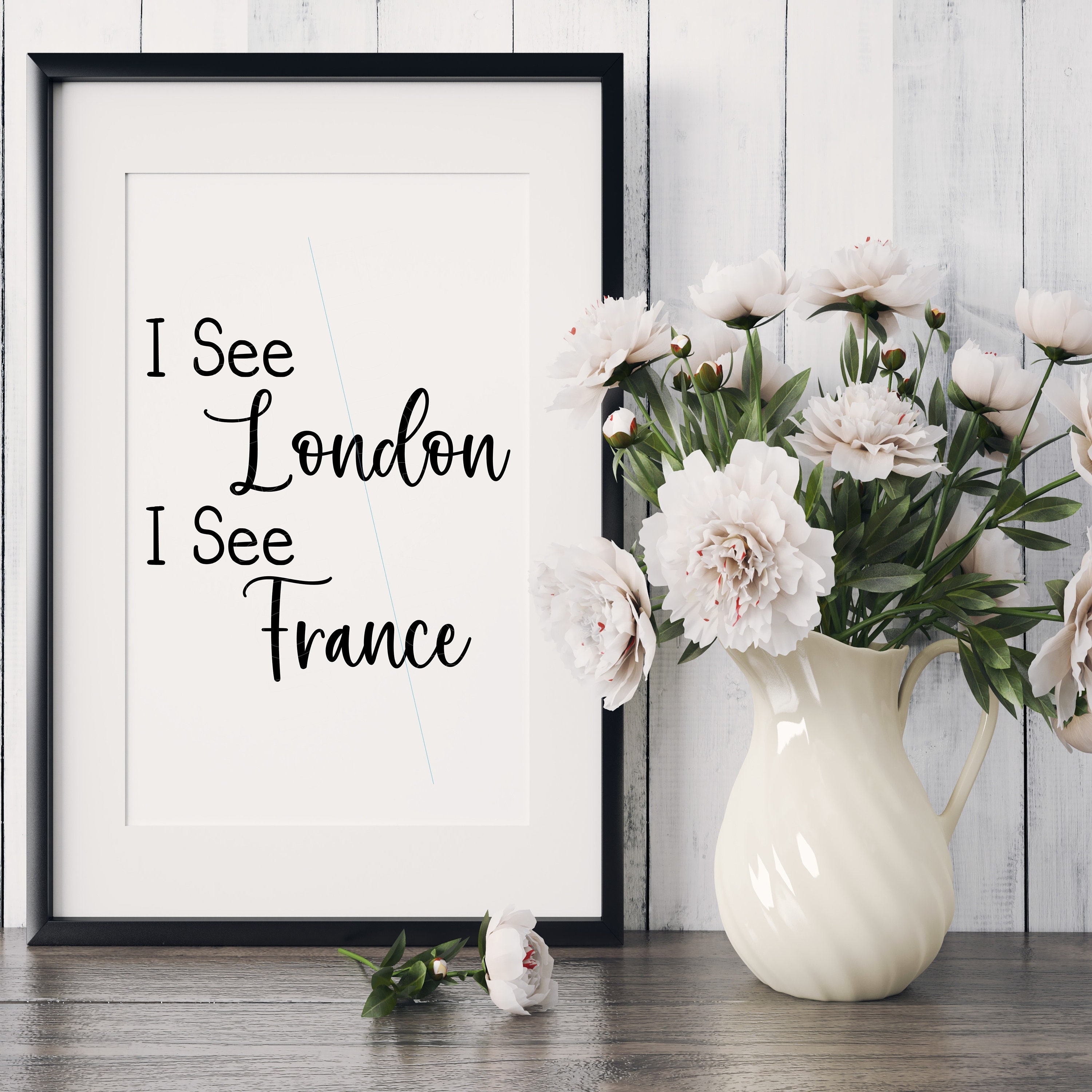 I See London I See France Svg Files Bathroom Svg Funny - Etsy