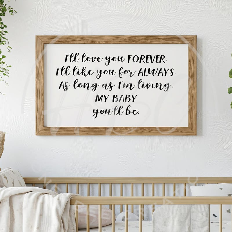 Ill Love You Forever - Etsy