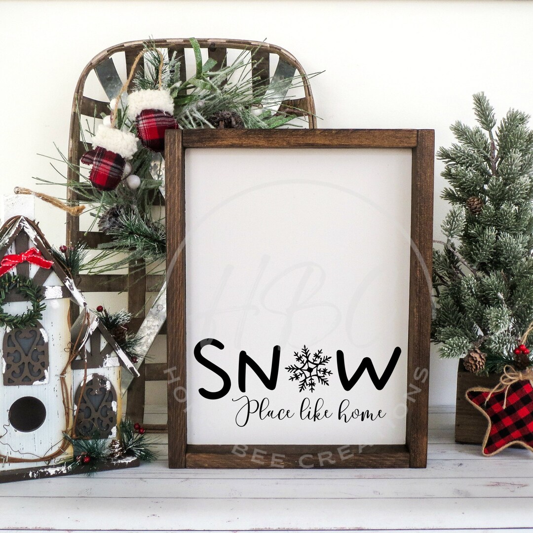 Snow Place Like Home Svg, Christmas Svg, Snowflake Svg, Christmas Png ...