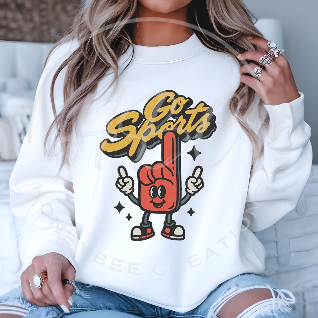 Go Sports Png, Foam Finger Svg, Baseball Shirt Png, Soccer Shirt Svg ...
