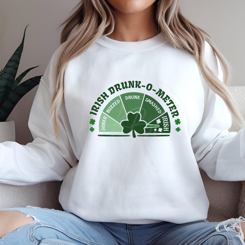 Drunk-o-meter Digital Design, Instant Download, St Patricks Day Svg ...