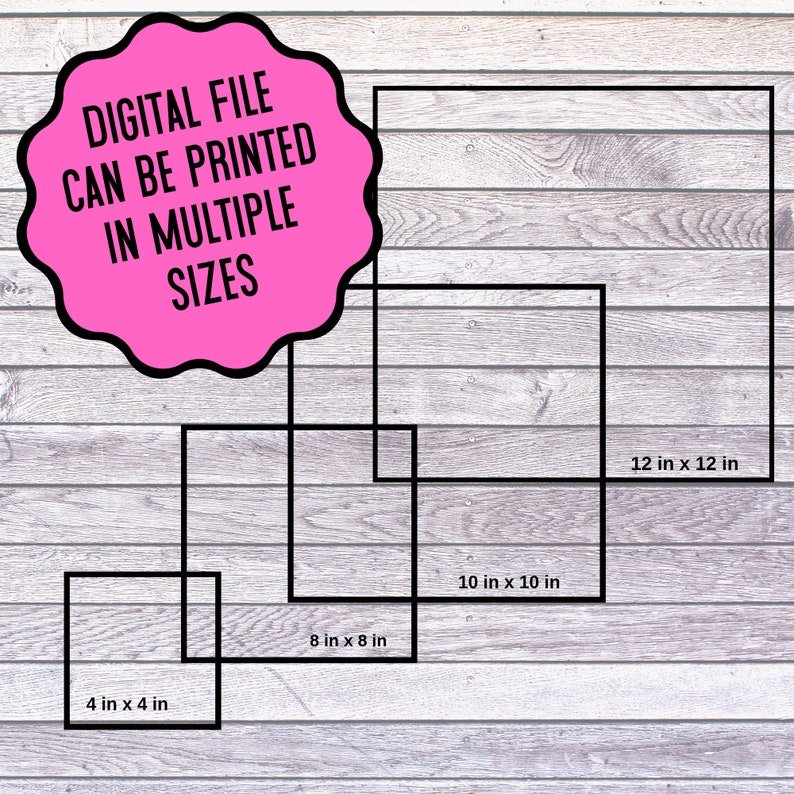 Boom Printable Wall Art Print Printable Art Inspirational | Etsy