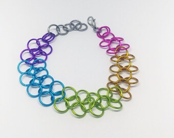 Chainmaille jewelry | Etsy