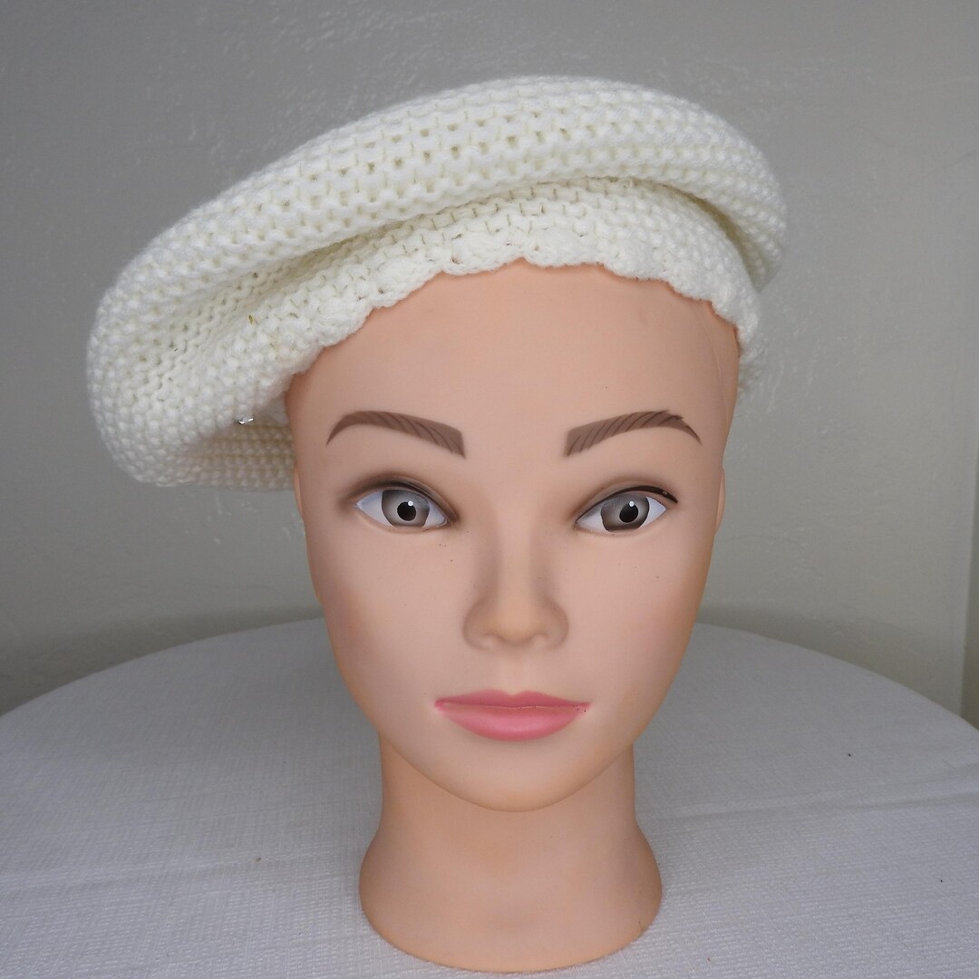 Vintage Y2K Knitted Beret ~ Calvin Klein ~ - Etsy