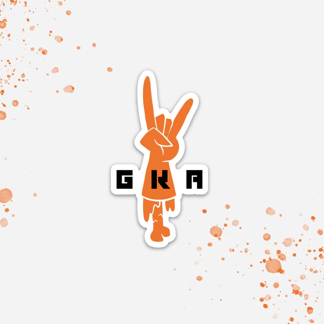 GKA Logo - 3x3 Die-cut Sticker - Etsy