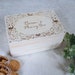 Personalised Woodland Memory Box - Etsy