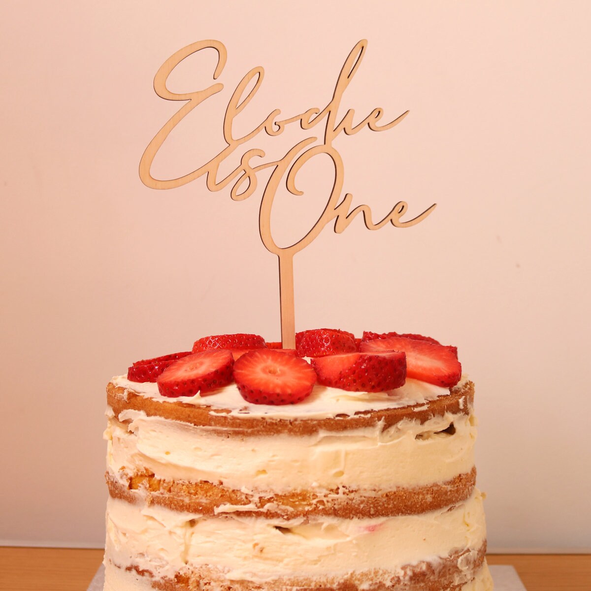 Personalised Cake Topper - Etsy UK
