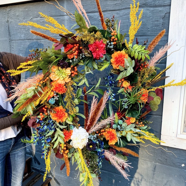 Custom Wreath - Etsy