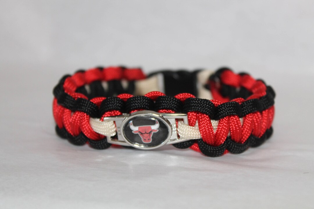 Chicago Bulls Bracelet - Etsy