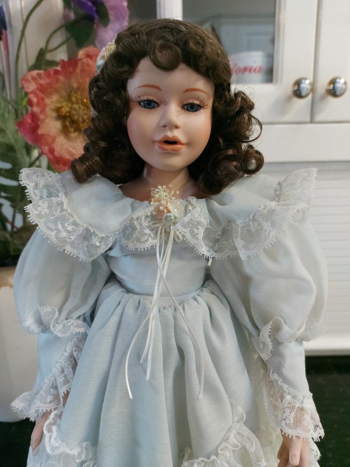 Vintage the Heritage Heirloom Collection Unique Porcelain Doll, Art ...