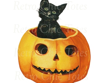 Vintage Halloween Illustration, Halloween Digital Download, Png for ...