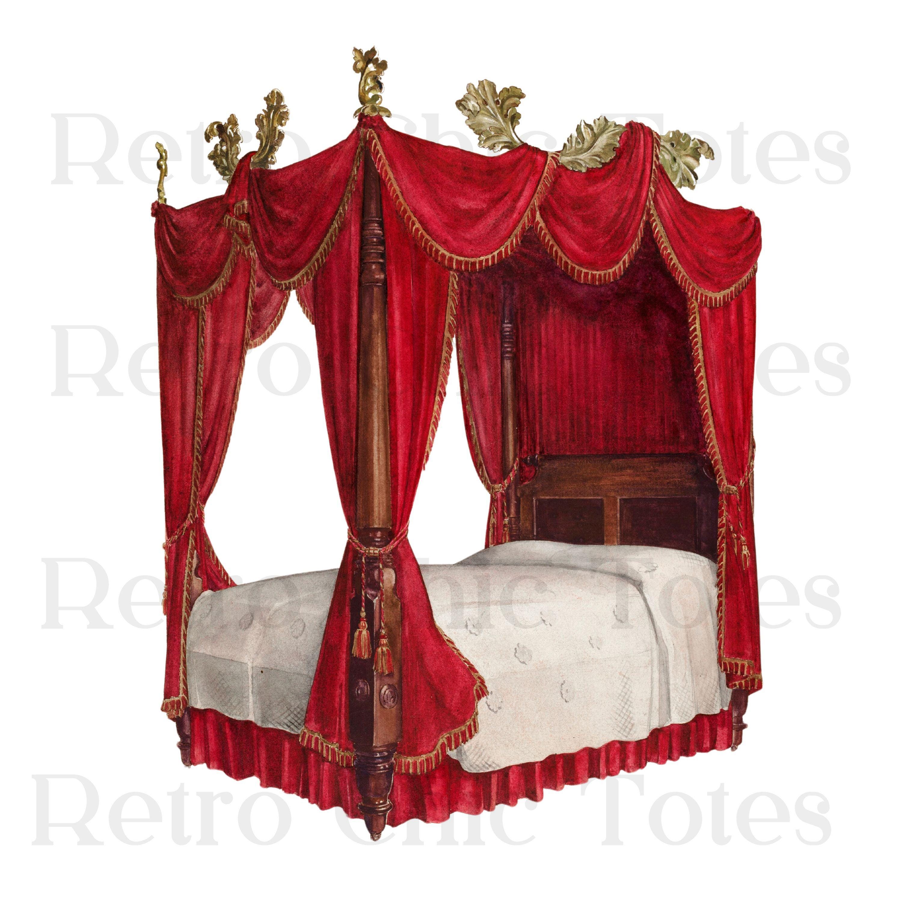 Gothic Victorian Canopy Beds
