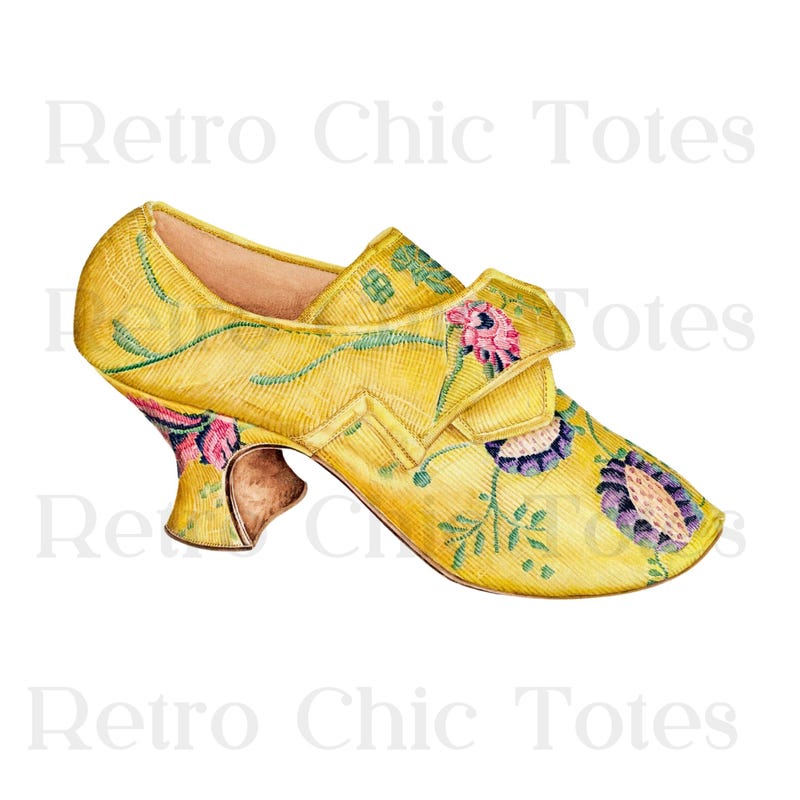 Rococo Heeled Shoe - Etsy