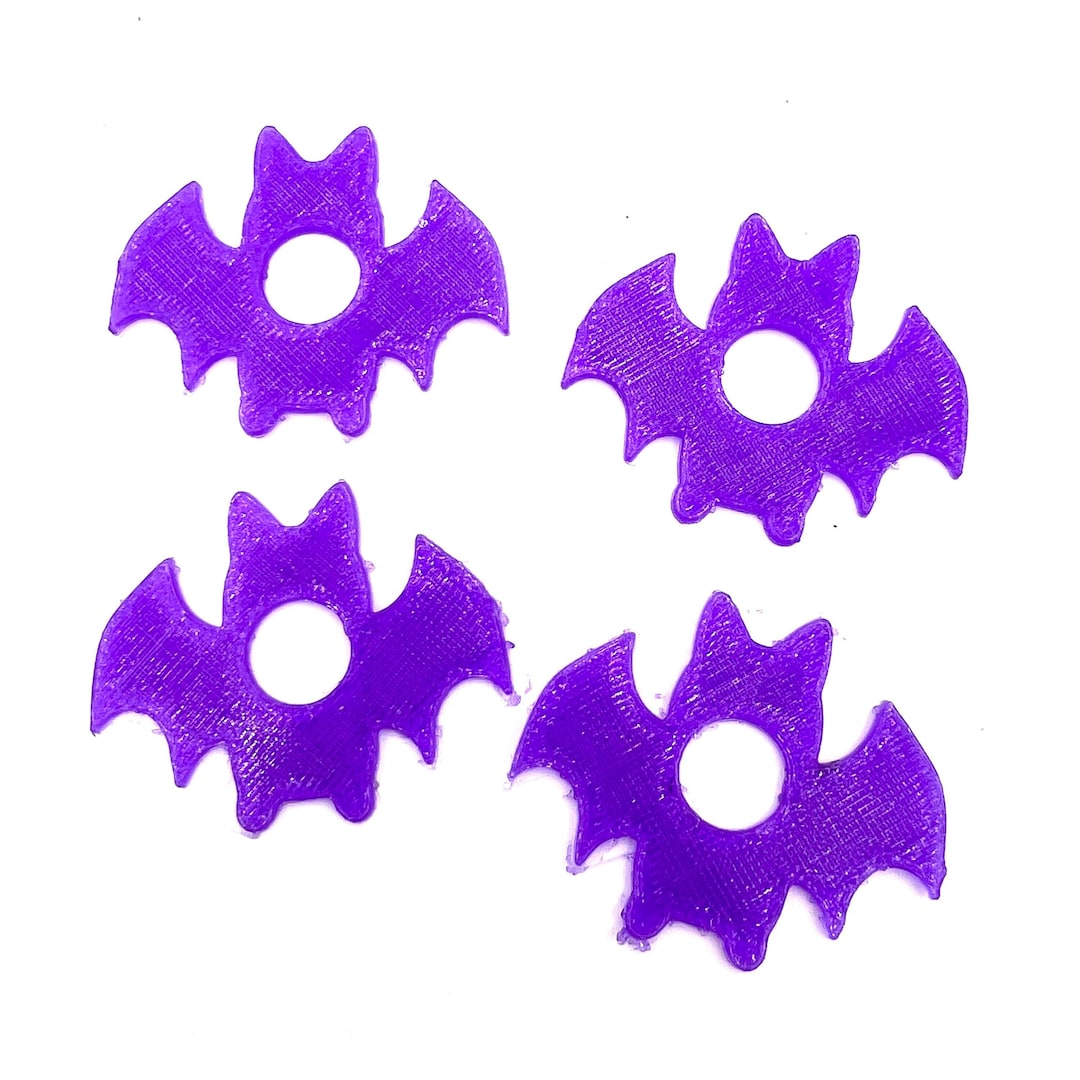 Bat Strap Locks 4 Pack - Translucent Purple - Etsy