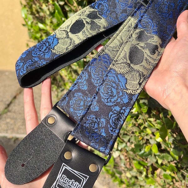 Skull Guitar Straps - Etsy