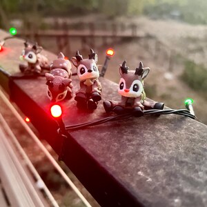 Red Nosed Reindeer Articulated Fidget - Etsy