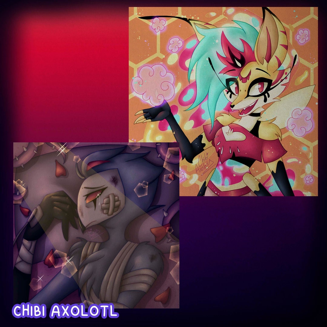 Helluvaboss, Mini Impresiones Artísticas Bee-lzebub, Stolas - Etsy