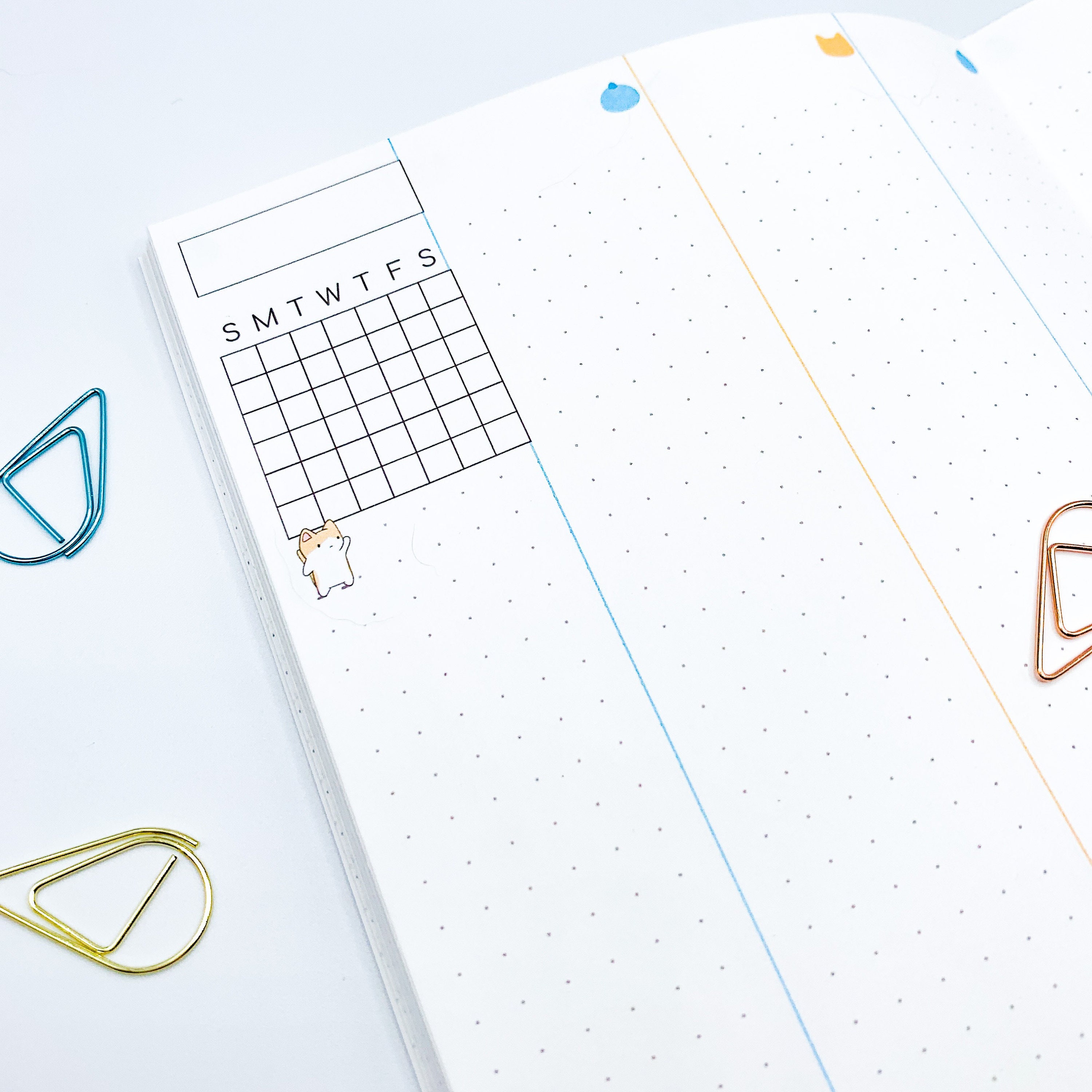 Kit and Dino Weekly Planner 24 Week Planner Lazy Planner | Etsy